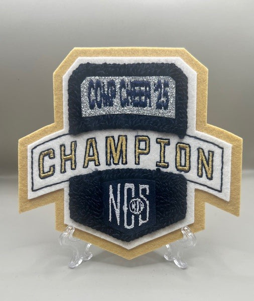 Competitive Cheer Champion Patch – North Coast Section, CIF
