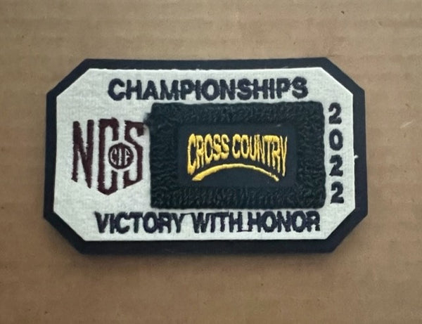 Cross Country Championships Participation Patch – North Coast Section, CIF