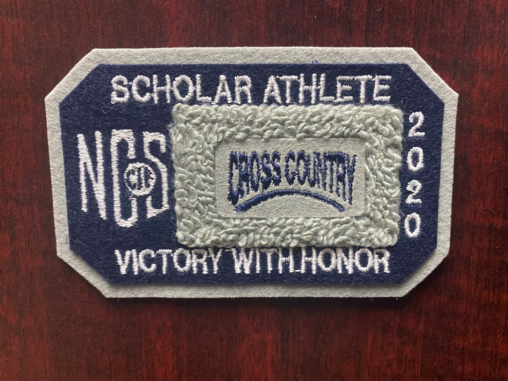 Cross Country Scholar Athlete Patch – North Coast Section, CIF