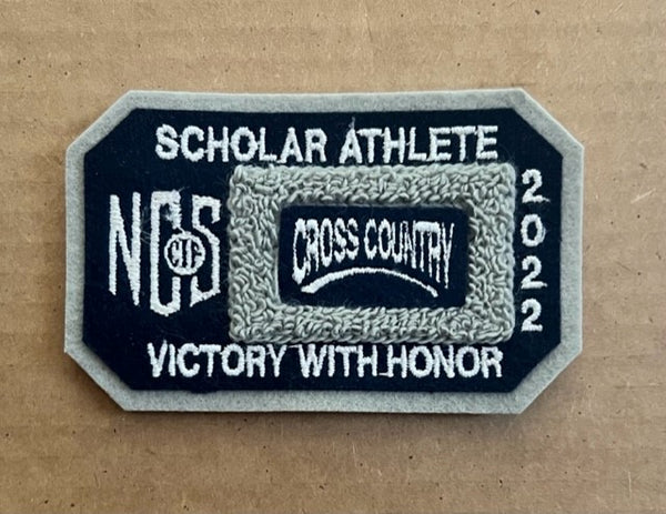 Cross Country Scholar Athlete Patch – North Coast Section, CIF
