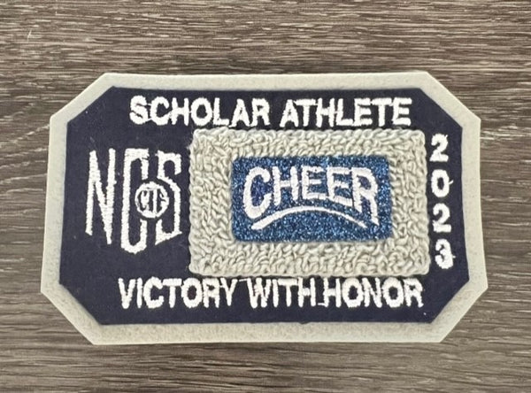 Cheer Scholar Athlete Patch – North Coast Section, CIF
