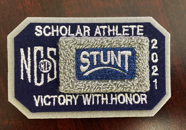 Stunt Scholar Athlete Patch – North Coast Section, CIF