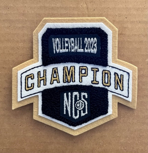 Volleyball Champion Patch – North Coast Section, CIF