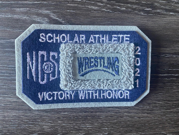 Wrestling Scholar Athlete Patch – North Coast Section, CIF