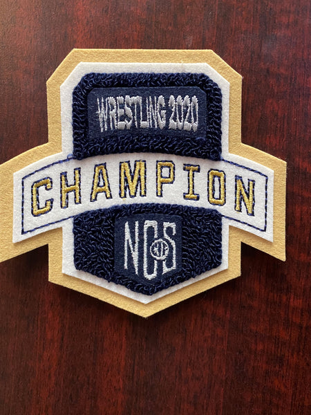 Wrestling Champion Patch – North Coast Section, CIF