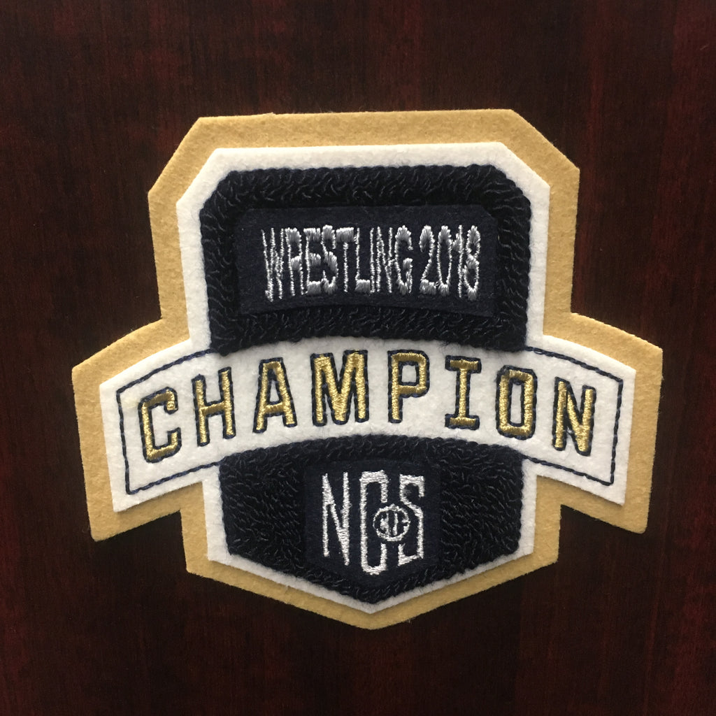 Wrestling Champion Patch – North Coast Section, CIF